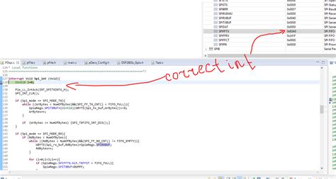 Tms320f28035 Spi Fifo Rx Int Problem C2000 Microcontrollers Forum C2000™︎ Microcontrollers
