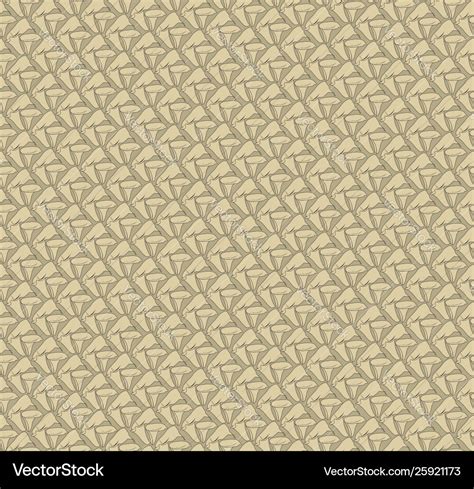 Abstract Oriental Floral Seamless Pattern Flower Vector Image
