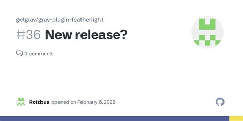 new release · issue 36 · getgrav grav plugin featherlight · github