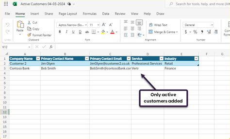 add rows to excel and csv files with power automate encodian