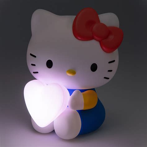 Lámpara 3d De Hello Kitty Con Corazón