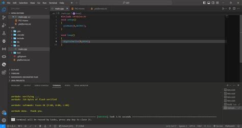 Arduino Arduinonano Vscode Platformio Hemanth Ranganathan