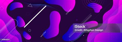 추상적인 파란색과 분홍색 그라데이션 유체 웨이브 배경과 기하학적 모양 현대 미래지향적 배경 방문 페이지 책 표지 브로셔 전단지 잡지 모든 브랜딩 배너 헤더 프리젠 테이션 및