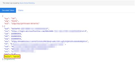 Azure Active Directory Can I Add A Custom Static Claim To Auth Tokens With A AAD OIDC App