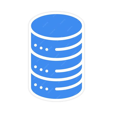 Premium Vector Database Vector Illustration