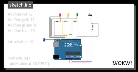 Wokwi Online ESP32 STM32 Arduino Simulator