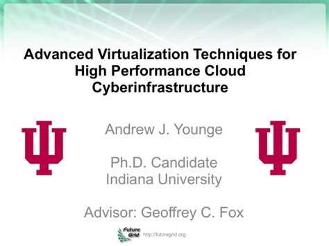 Advanced Virtualization Techniques For High