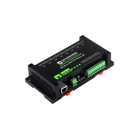 8 Channel Relay B PoE Ethernet Module RTU Modbus TCP Protocol Bastelgarage Electronics