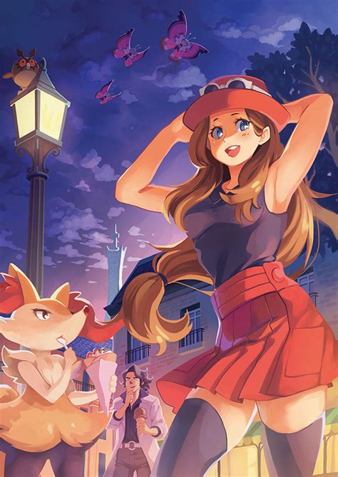 Serena Pokémon Mobile Wallpaper by Kamifish 1911055 Zerochan Anime