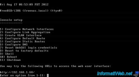 Transformer Son Ancien Pc En Nas Grâce à Freenas Divers Tutoriels Informatiweb