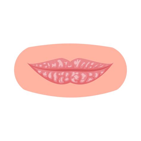 Beautiful Doodle Lip Pattern Generative Ai 27730470 Png