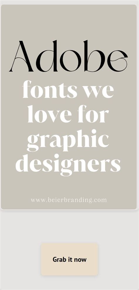 Adobe Fonts Designers Must Have Typefaces In 2025 Serif Fonts