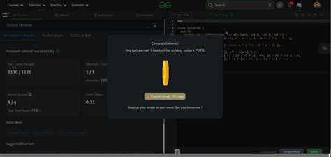 dsa 100daysofcode geeksforgeeks leetcode codingjourney… raushan