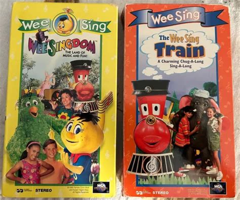 Wee Sing Train And Wee Singdom Vhs Lot £23 15 Picclick Uk