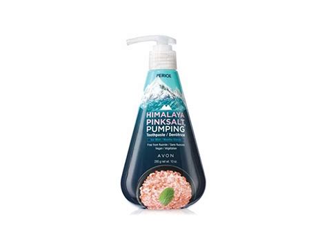 Perioe Flouride-Free Toothpaste, Himalayan Pink Salt, Floral Mint, 10 ...