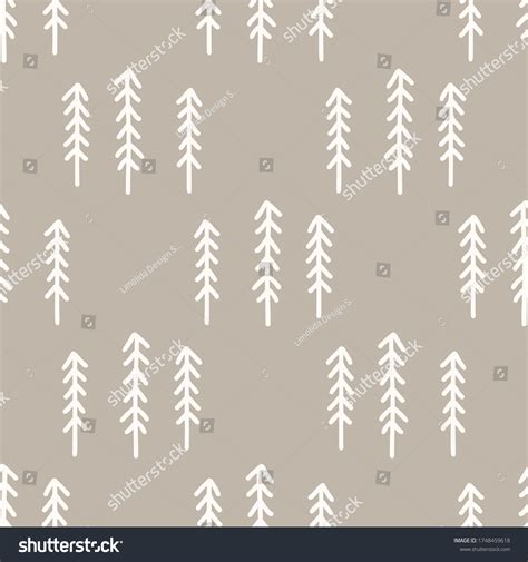 Seamless Background Forest Tree Gender Neutral Stock Vector Royalty Free Shutterstock