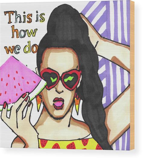Katy Perry Cartoon Drawing