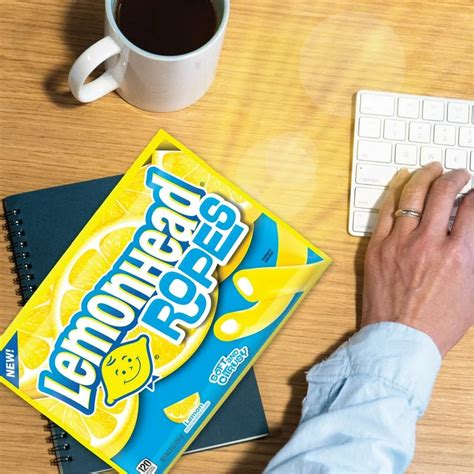 Lemonhead Ropes Limón Tamaño Grande 255g Nexoverse