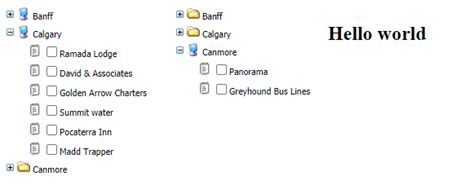How I Am Supposed To Align Two Treeview Controls In The Same Line In