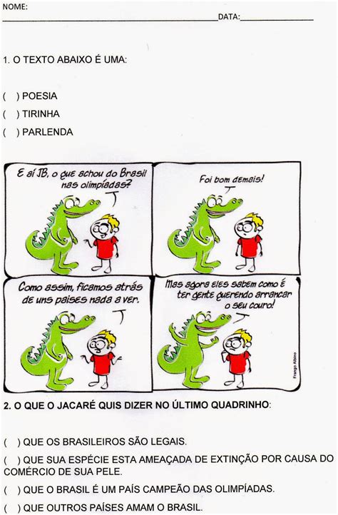 Professora Suzy Tirinha Do JacarÉ