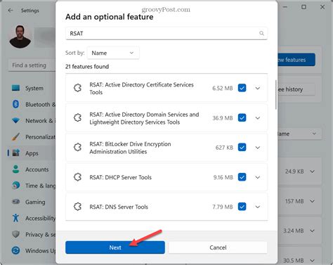 how to install remote server administration tools or rsat on windows 11