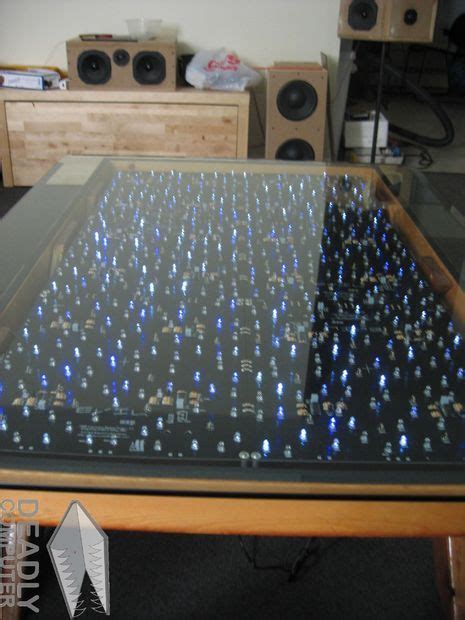 Interactive Led Table Arduino Projects Diy Led Led Projects