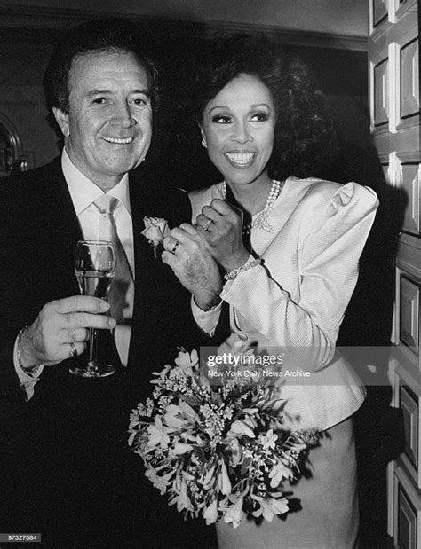 Vic Damone And Diahann Carroll On Their Wedding Day News Photo Getty