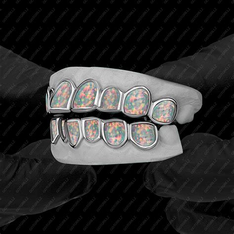Opal Stone Custom Grillz Best Grillz Online At Gotgrillz