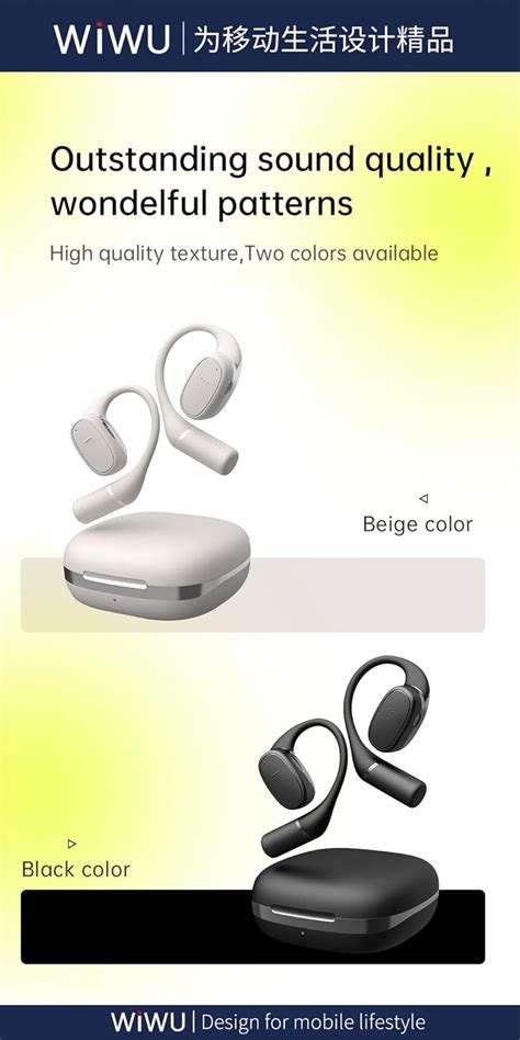 Wiwu Ows O300 Wireless Earbuds User Manual