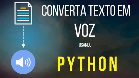 texto to speech faça um script em python para transformar áudio em