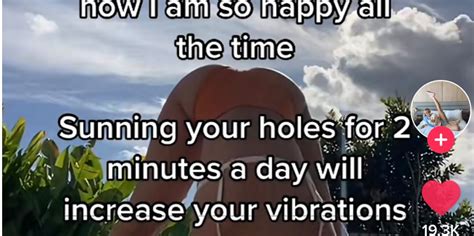 Sunning Your Hole Is The One Tiktok Trend That You Really Shouldnt