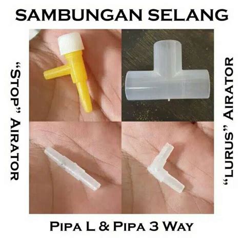 Jual SAMBUNGAN SELANG PIPA WAY Di Seller FAT Bahan Baku Jatiraden Kota Bekasi Blibli