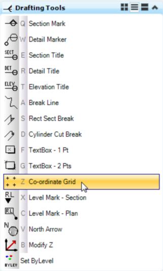 cadtools tools drawing setup tools grid