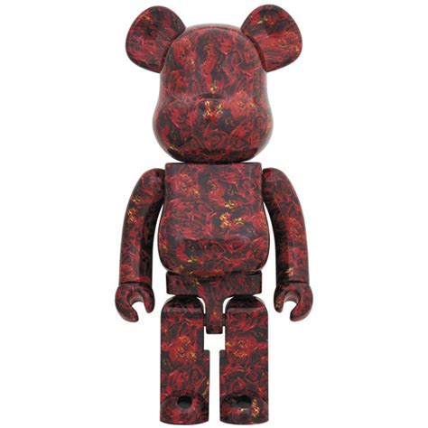 Bearbrick 1000 Rose Leather X Mika