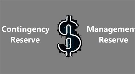 Contingency Reserve VS Management Reserve PM Vidya