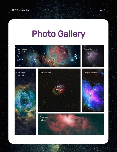 Astrophysics Ebook Template Visme