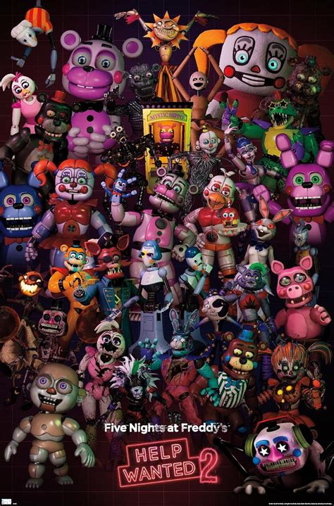 Trends International Five Nights At Freddys Help Wanted 2 Póster De