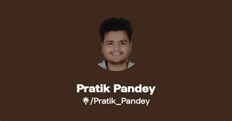 Pratik Pandey Instagram Linktree