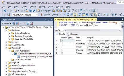 Cómo configurar la replicación de MS SQL Server