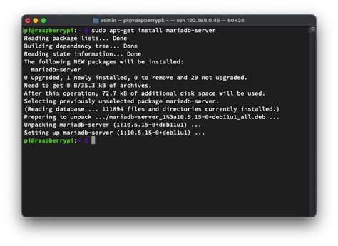 Chapter 04 라즈베리파이에 Mariadb 설치하고 사용하기 Marvic1130embeddedsystemclass