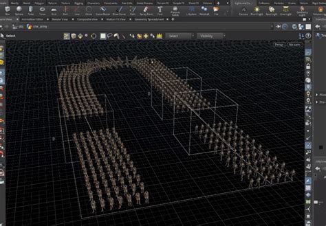 Populate Crowd Along A Curve Houdini Adriano Sanna