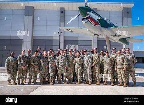 Members Of The Combined Force Space Component Command Cfscc And Space Delta 5 Take A Group