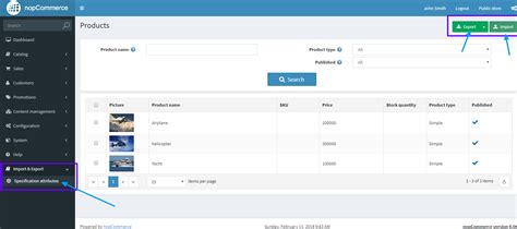 Webary Plugins Specification Attributes Easy Import And Export