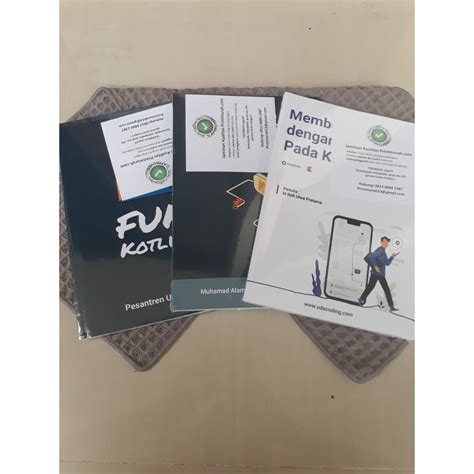 Jual Bundling Jago Kotlin 6 Fun Kotlin And Ojek Online And Mapbox Kotlin