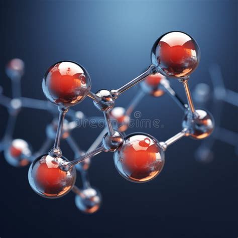 Oxygen Molecule 3d Reaction Of Hydrogen With Oxygen 3d Scene