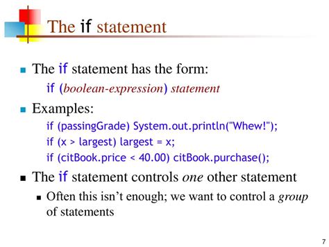Ppt Simple Control Structures Powerpoint Presentation Free Download