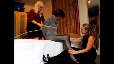 Girl Binds Up The Duo Hotntubes