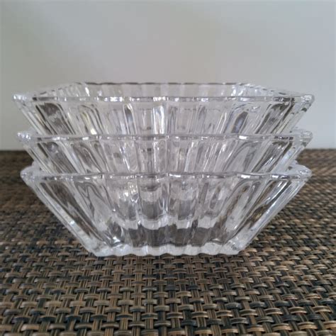 Stackable Glass Bowls Etsy