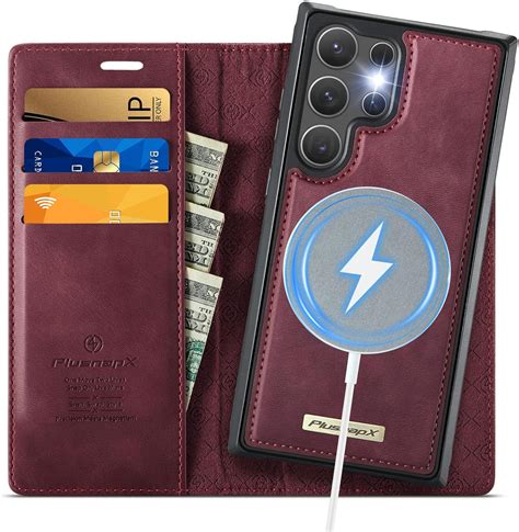 Plusnapx Wallet Case For Samsung Galaxy S24 Ultra