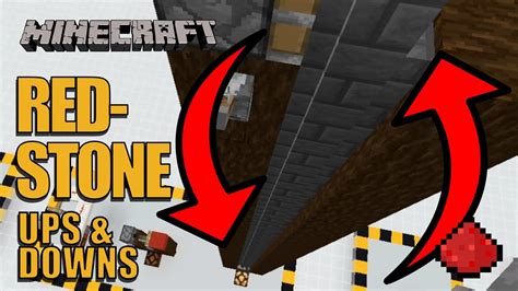 Redstone Basics Vertical Redstone Lets Play Minecraft Youtube